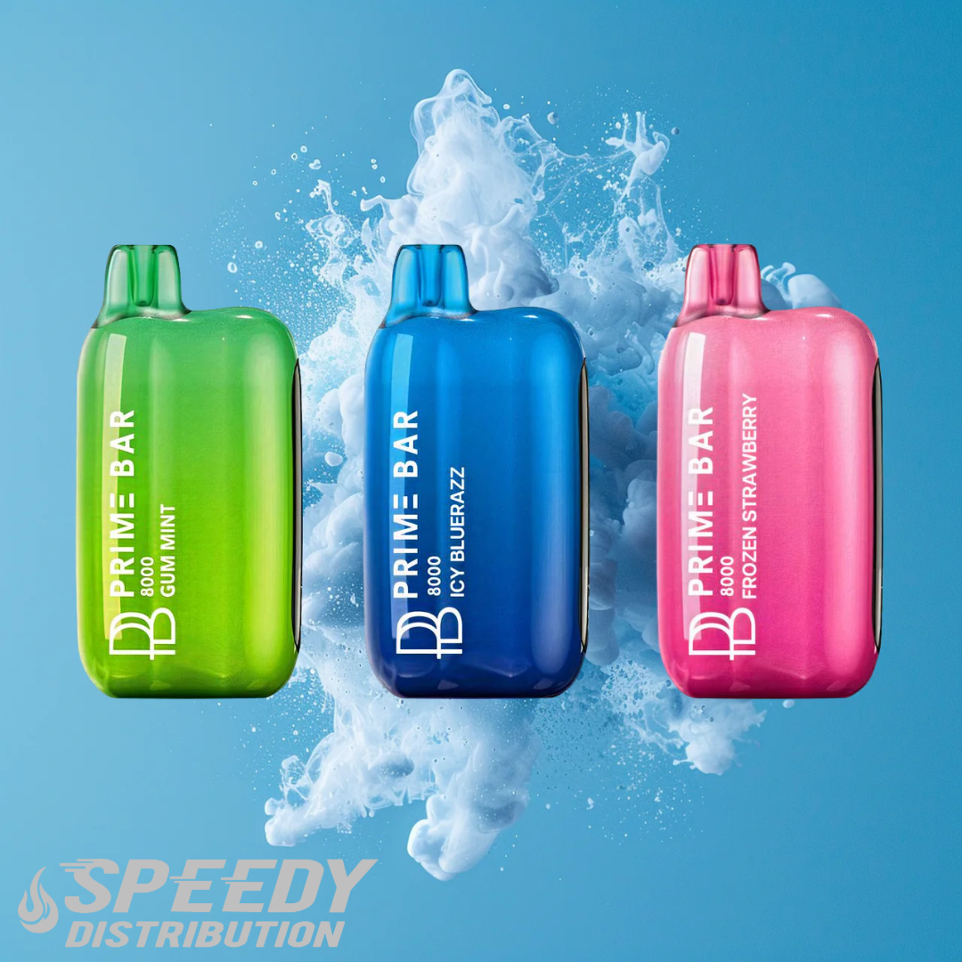 PRIME BAR - DISPOSABLE - 8000 PUFF - 5CT | Speedy Distribution