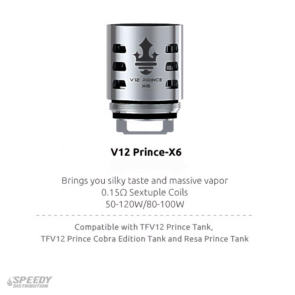 SMOK V12 PRINCE-X6 COIL | Speedy distribution