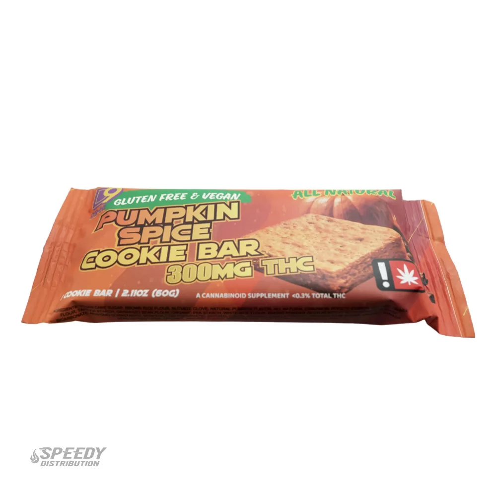 D9-HI DELTA 9 COOKIE BAR 20CT PUMPKIN SPICE - 300MG | Speedy Distribution