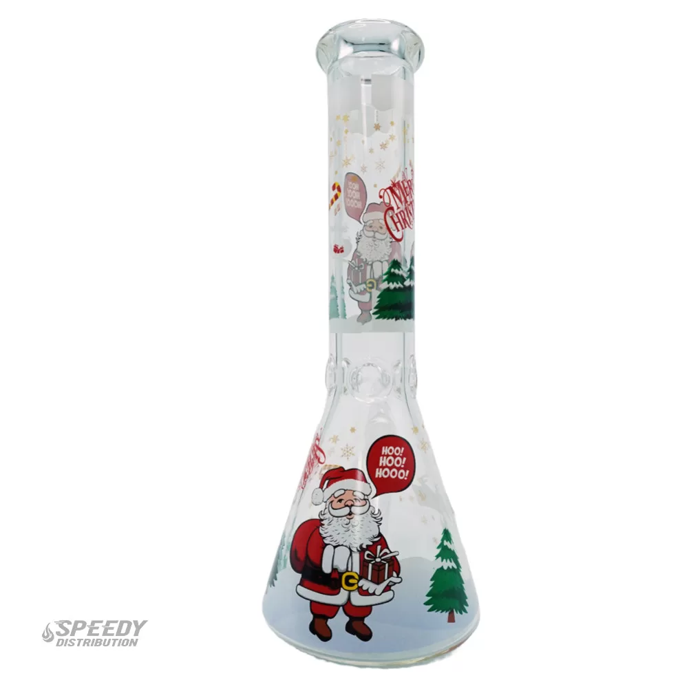 CHRISTMAS BEAKER BONGS - SANTA CLAUS - Speedy distribution