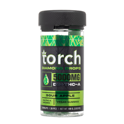 TORCH DIAMOND DROPS GUMMIES - 6CT 5000MG | Speedy Distribution